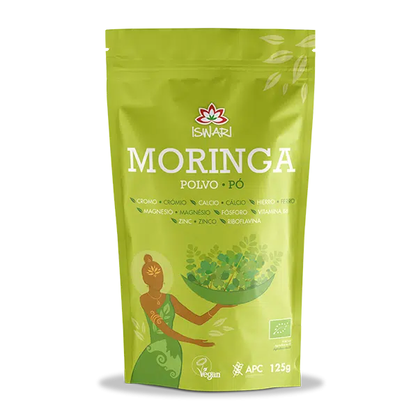 Moringa em Pó Bio - superalimento incrivelmente denso